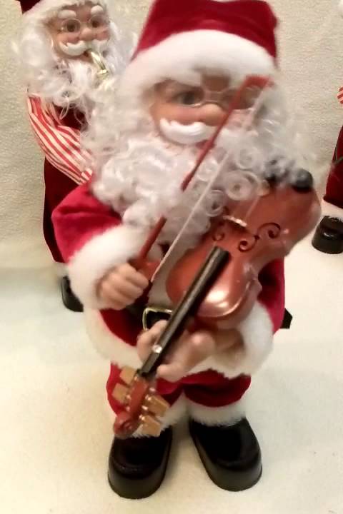 Musical santas - YouTube