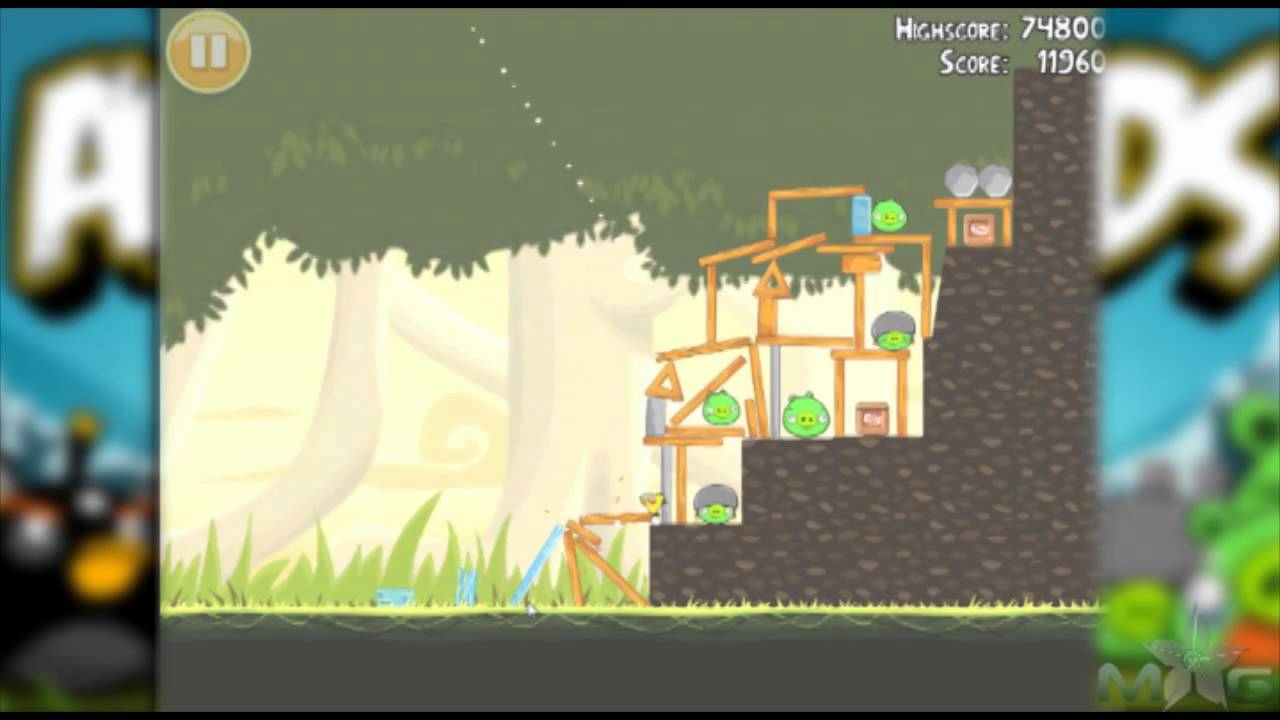 Angry Birds Free Demo III-3 - 3 Stars - YouTube