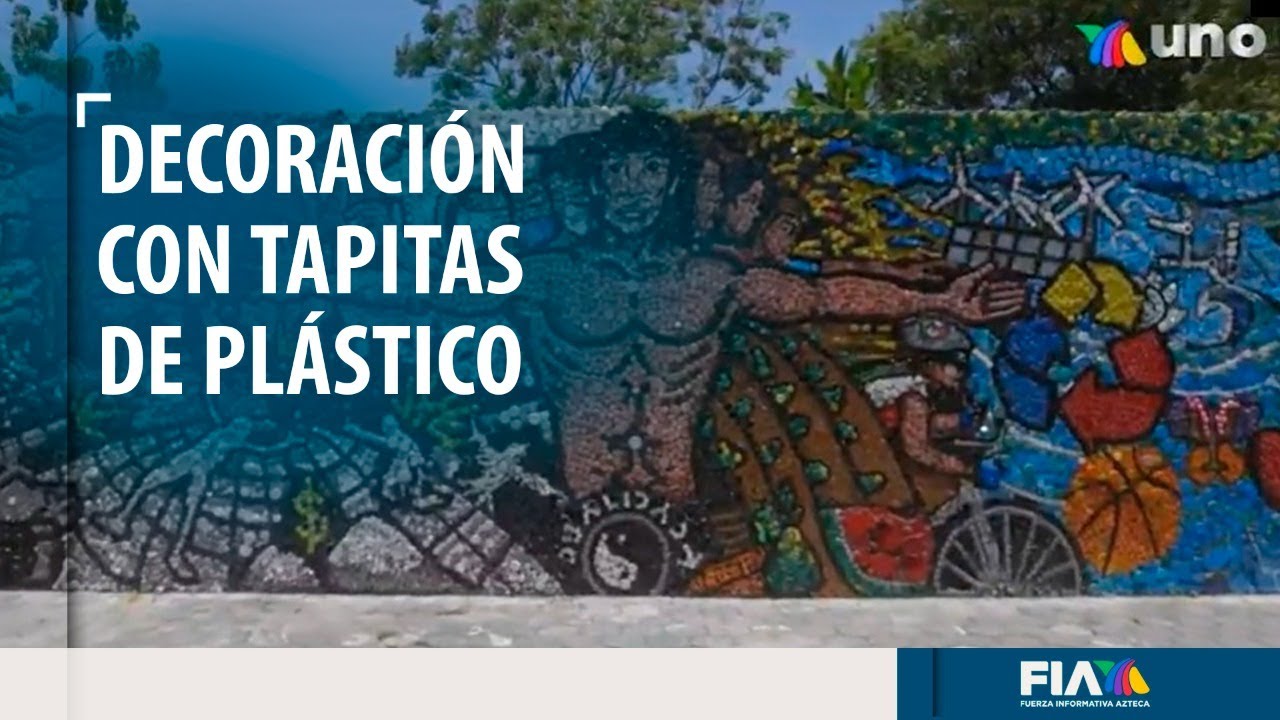 Así embellecieron las calles de Colima con tapitas de plástico | # ...