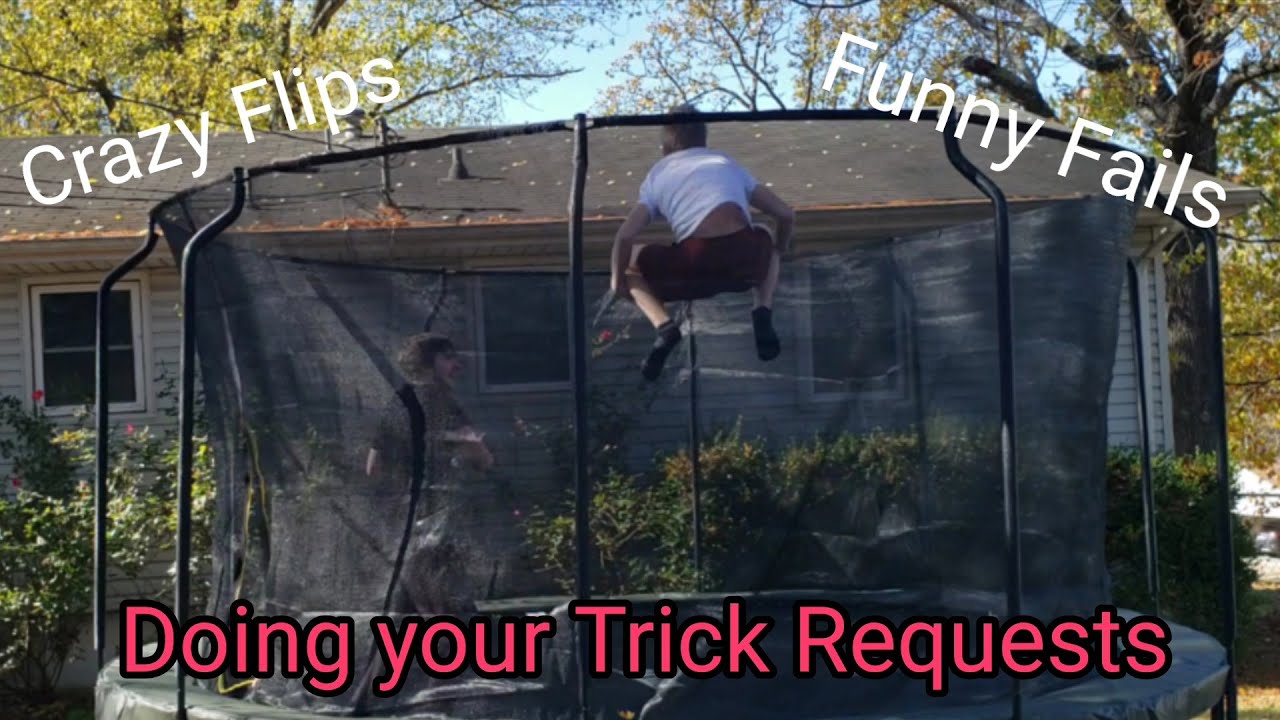 DOING TRICK REQUESTS (TRIPLE FLIPS) - YouTube