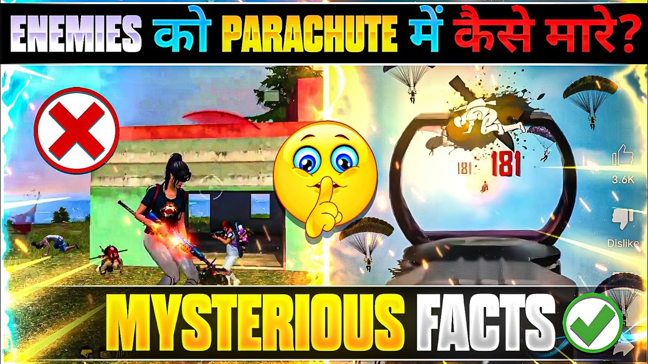 Enemies को Parachute Me Kaise Maare?😱 || Garena Free Fire - YouTube