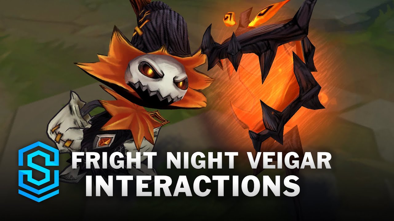 Fright Night Veigar Special Interactions - YouTube