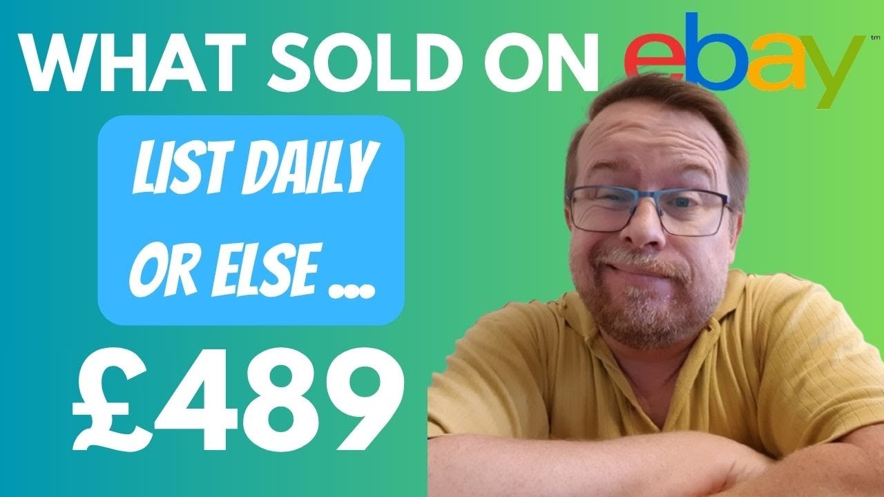 List daily, or else... What's sold on Ebay last week. Reselling ...