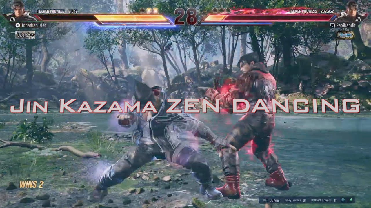 Teken 8 Jin Kazama ZEN Dancing #ThisIsTrueLoveMakin! - YouTube