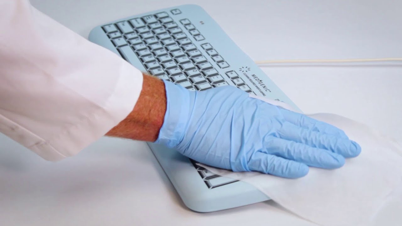Medigenic Keyboard Overview - Fast, Effective Infection Control - YouTube