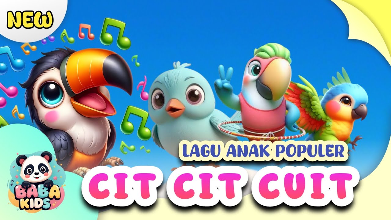 CIT CIT CUIT - LABUBU - TEK KOTEK ANAK AYAM DAN LAINNYA | LAGU ANAK ...