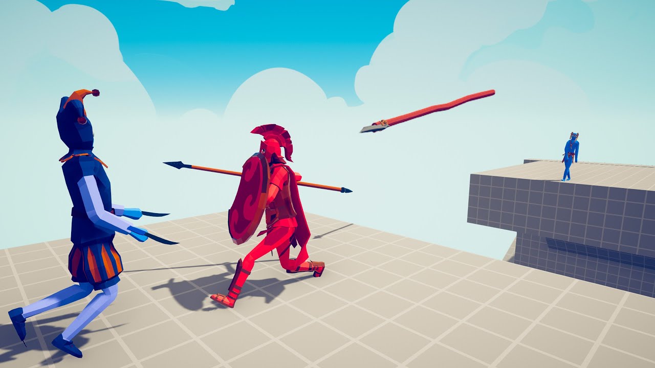 TRICK & SPEAR - JESTER + SPEAR THROWER | TABS Totally Accurate Battle ...