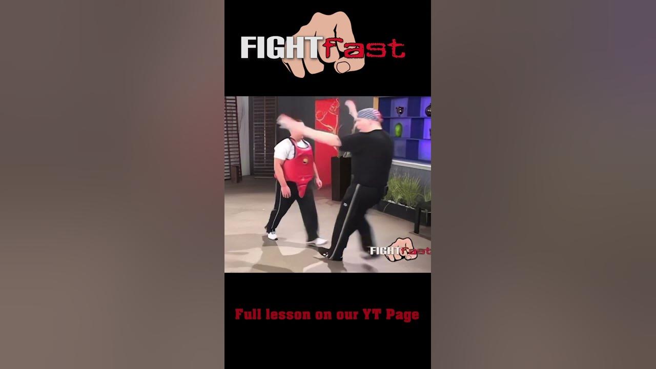Stomp Kick Self Defense Technique Youtube