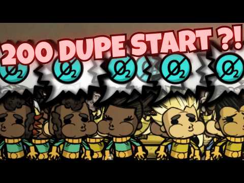 I Played Oxygen Not Included with 200 DUPES (and NO ONE died)