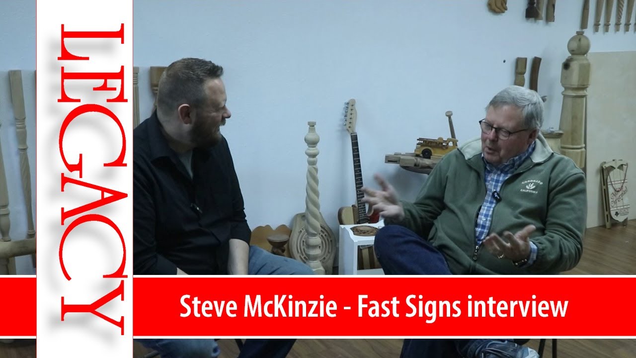 Steve McKinzie - Fast Signs Interview - YouTube