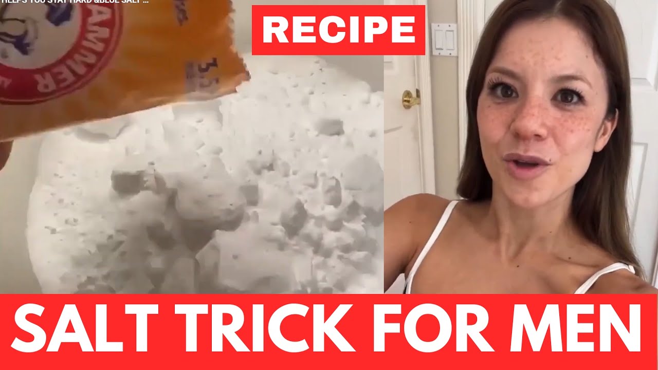 15 SECOND SALT TRICK FOR MEN – BLUE SALT TRICK FOR ED EXPLAINED AND ...