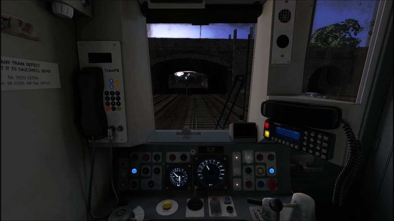 class 319 Cab ride london st pancras to luton - YouTube