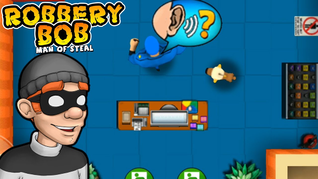 Robbery Bob 1 Game - Cute Dog Gameplay #7 - YouTube