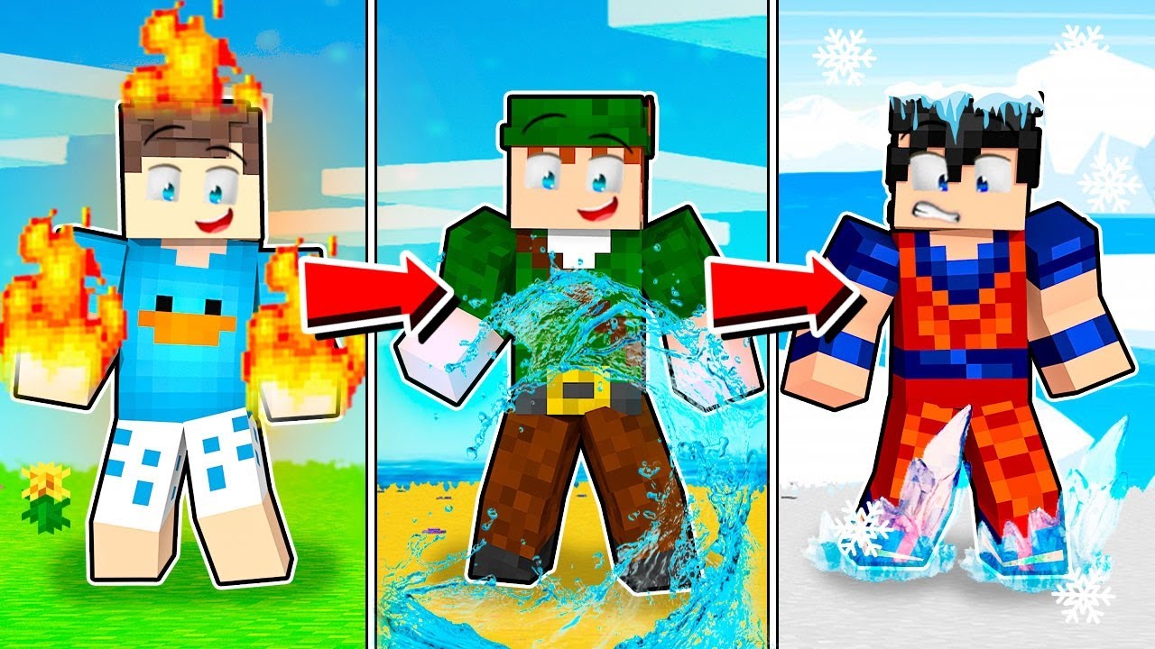 Conseguimos Novos Poderes Especiais No Minecraft Youtube