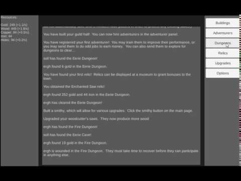 Idle Adventurers Guild Master GamePlay 1 - YouTube