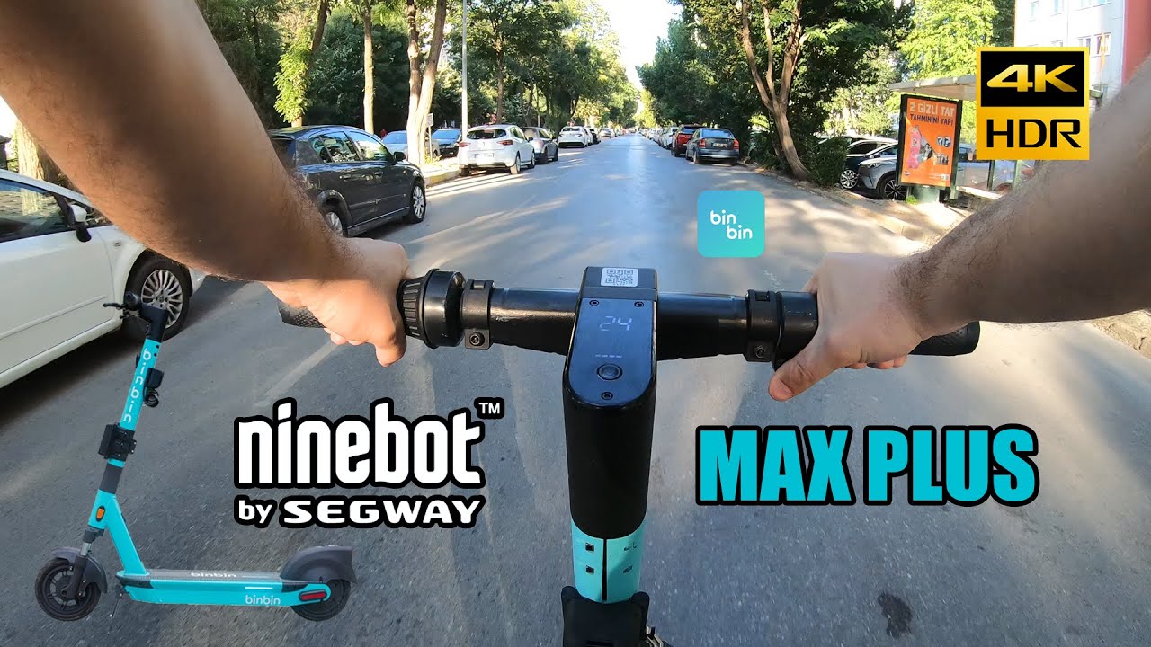 "BinBin" Ninebot MAX Plus Electric Scooter To Rent - Istanbul Bakırköy ...