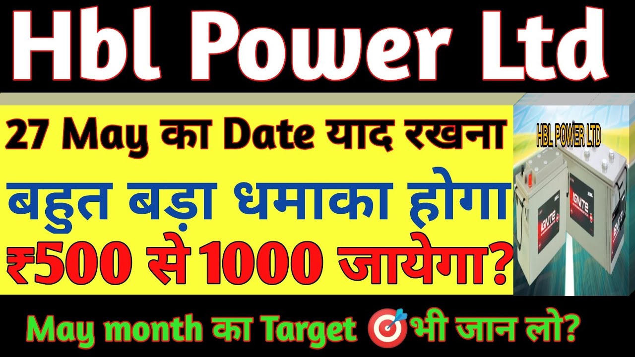 Hbl Power Systems Ltd.Hbl Power Share.Hbl Power Share Latest News.Hbl ...