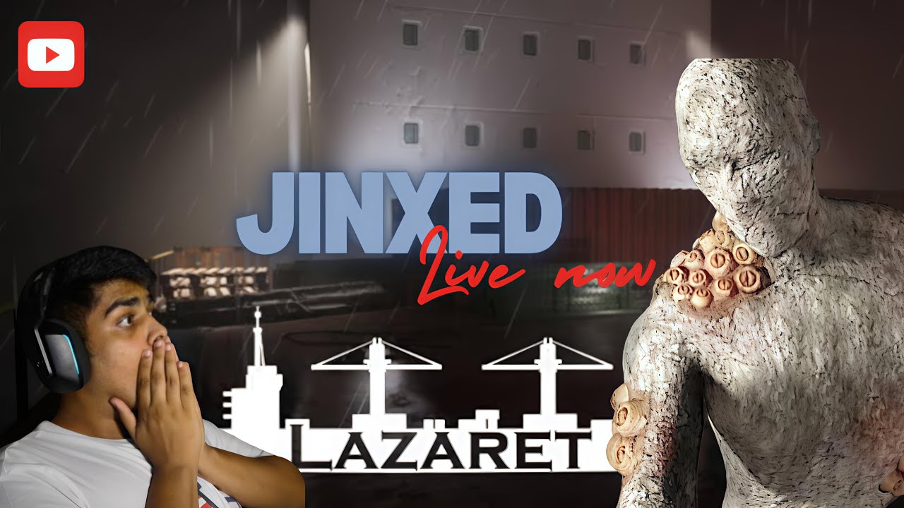 Survive the Darkness in LAZARET ⚓ Horror Game Live! - YouTube