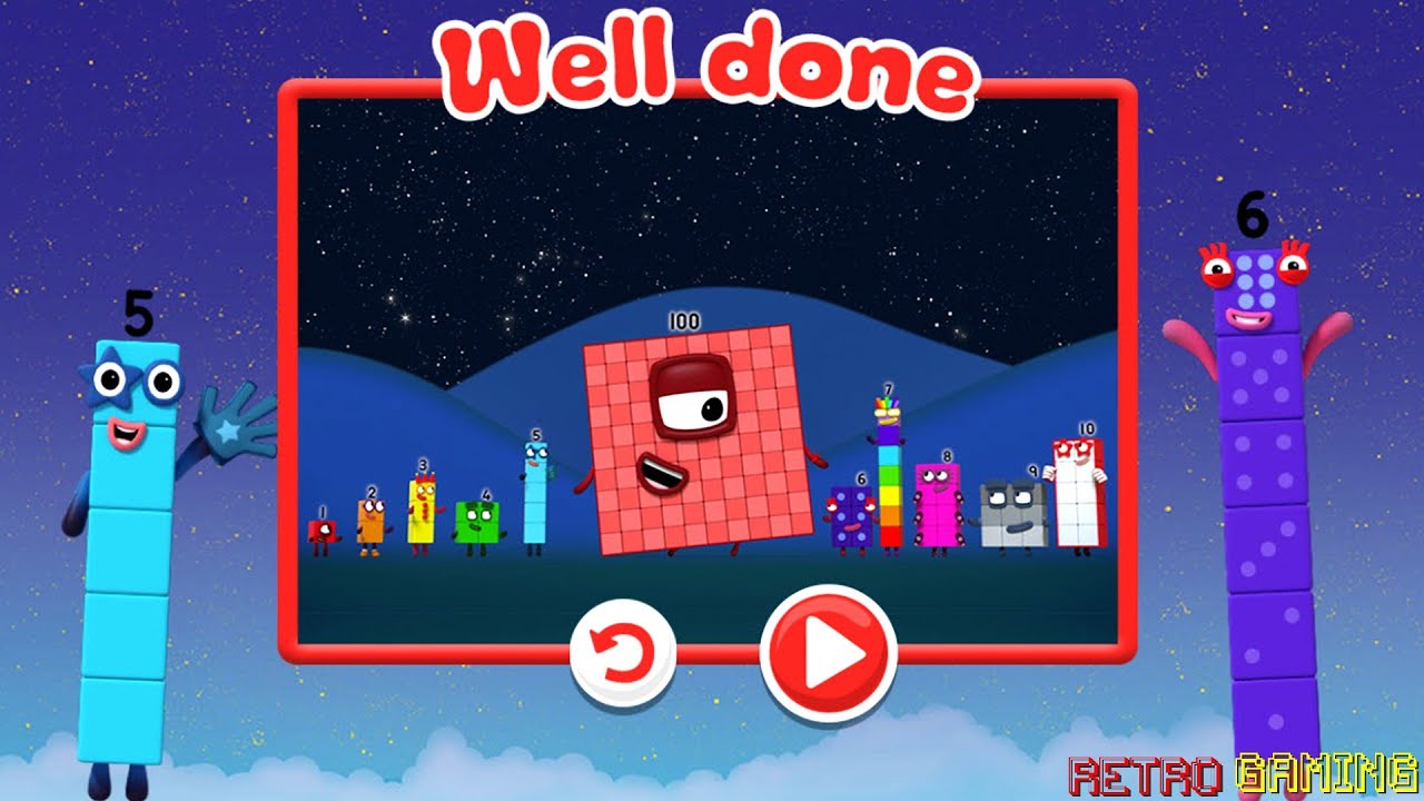 Numberblocks | Jigsaw | Hard | Retro Gaming - YouTube