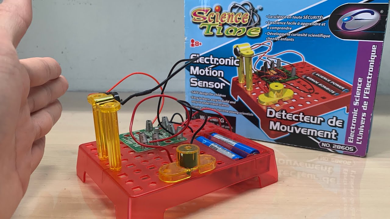 Electronic Motion Sensor - Science Time kit - YouTube