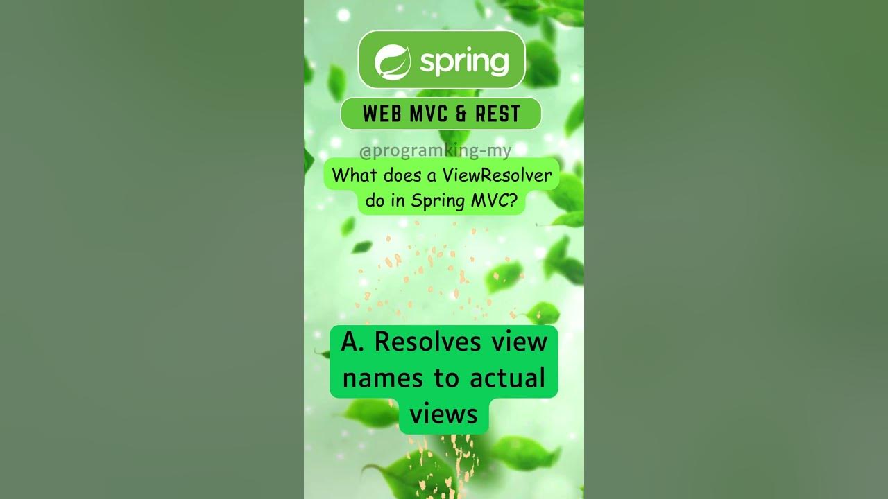 Ultimate Spring WEB MVC REST Quiz to Grow Your Knowledge! @Spring ... Ultimate Spring WEB MVC REST Quiz to Grow Your Knowledge! @Spring ...