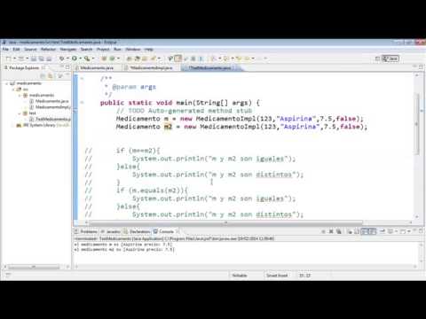 Interfaz y Clase en Java (IV) (Método equals) - YouTube