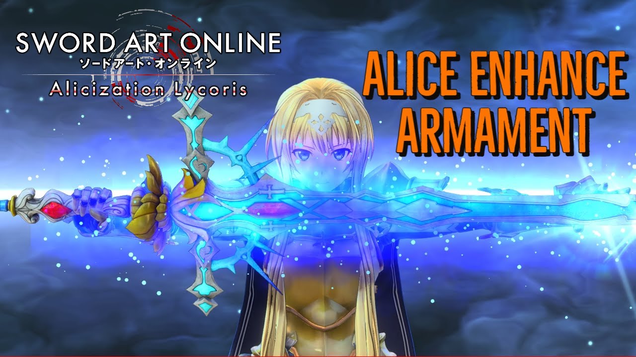 [SAOAL] Alice Enhance Armament - YouTube