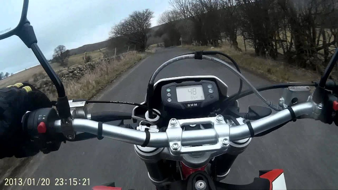 swm 650 r test ride - YouTube