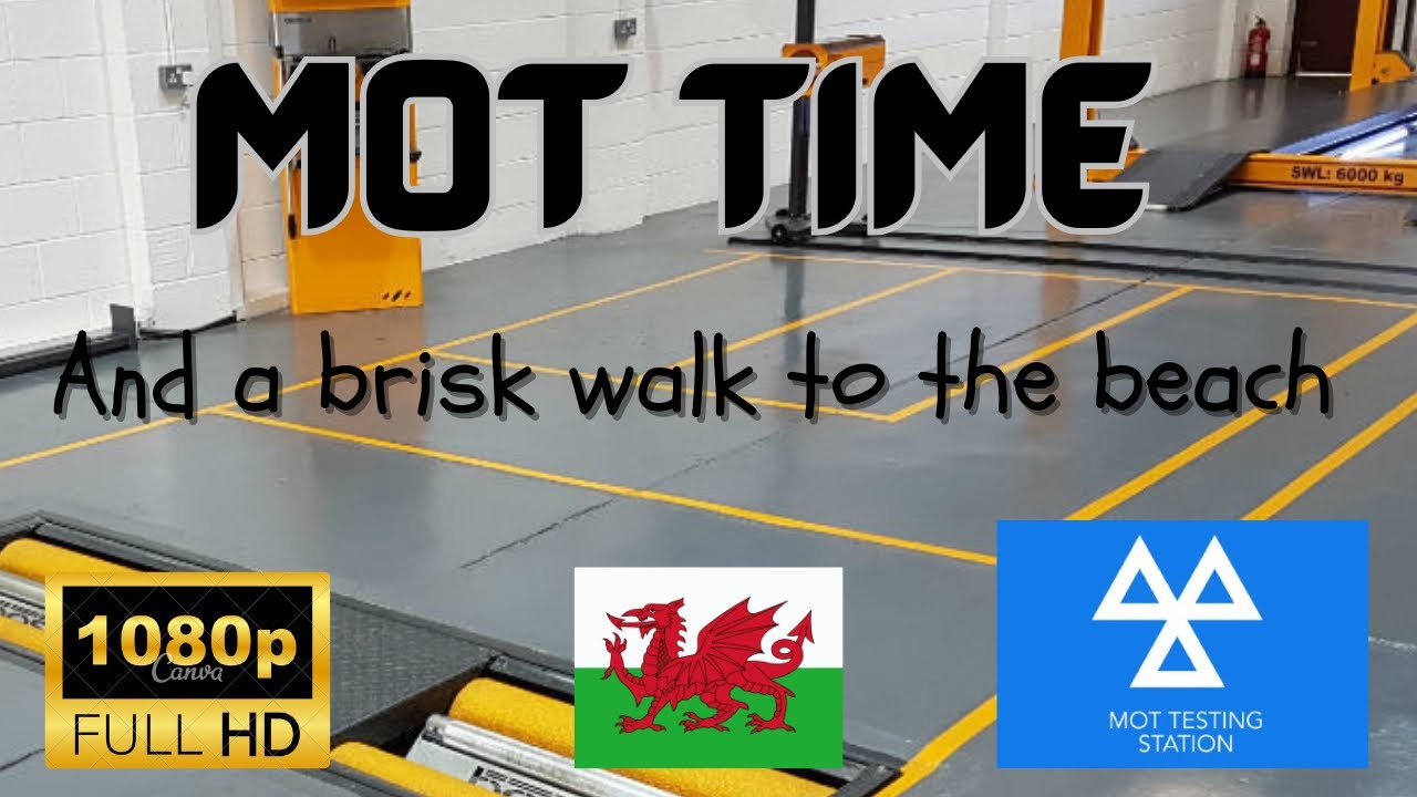 MOT TIME | WINDY walk to the beach | #beach #rhyl #wales #bigwaves # ...