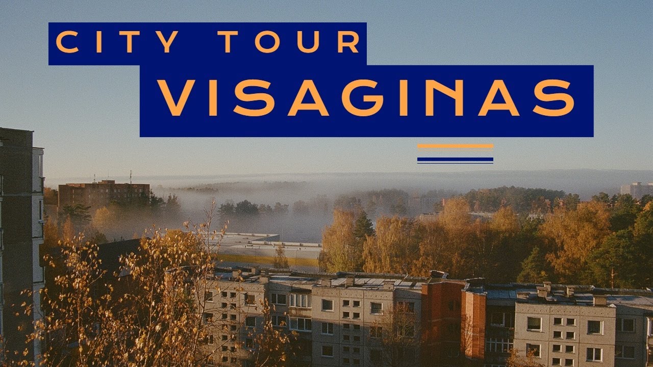 Visaginas city tour - YouTube