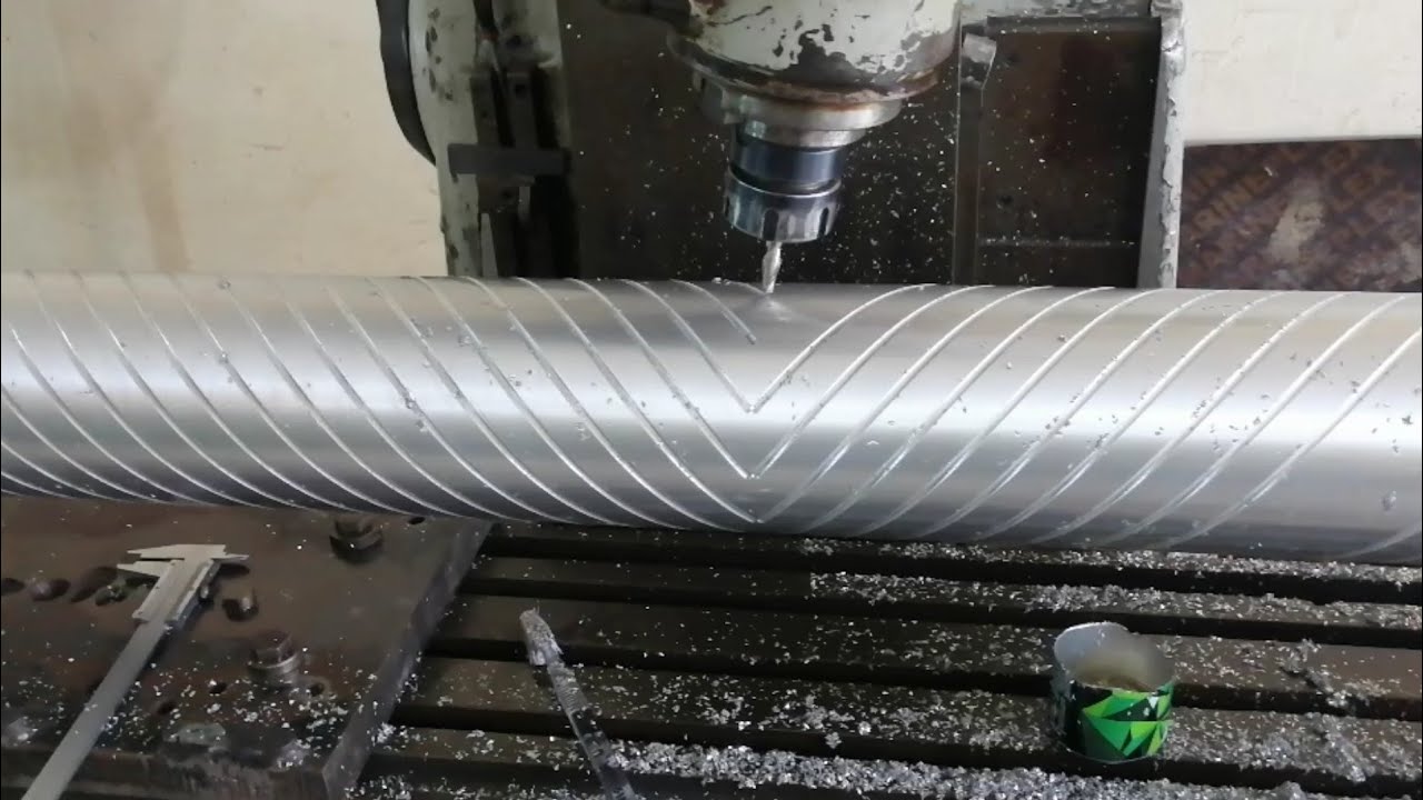how to Make design double helical pinion roller and milling machine ...