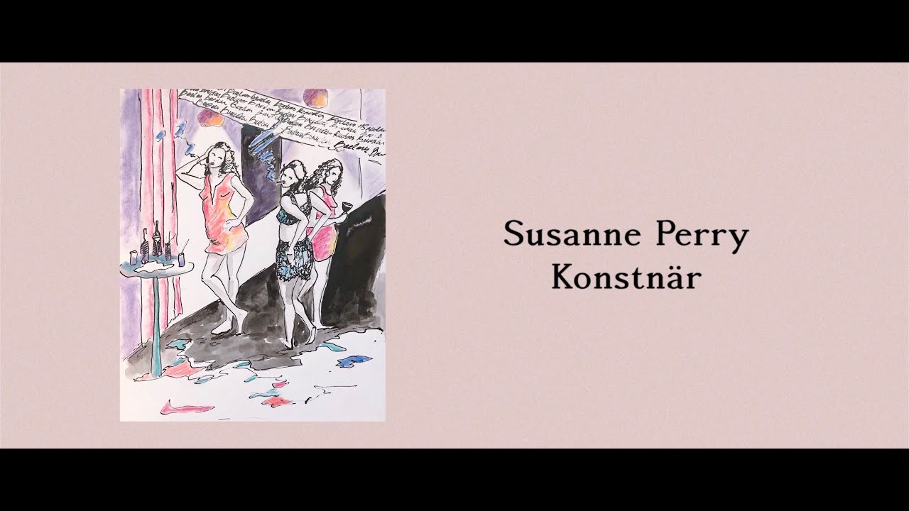 Konstnär Susanne Perry om collage - Hällrace Handgjort - YouTube