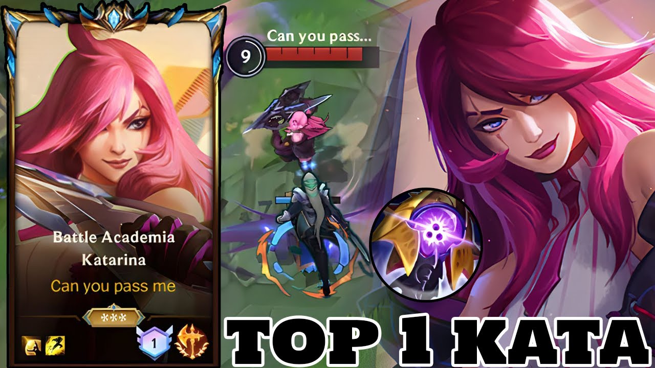 Wild Rift Katarina - Top 1 Katarina Gameplay Rank Challenger - YouTube