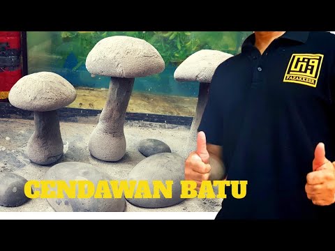 DIY: Membuat Cendawan Batu (Part 1) - YouTube