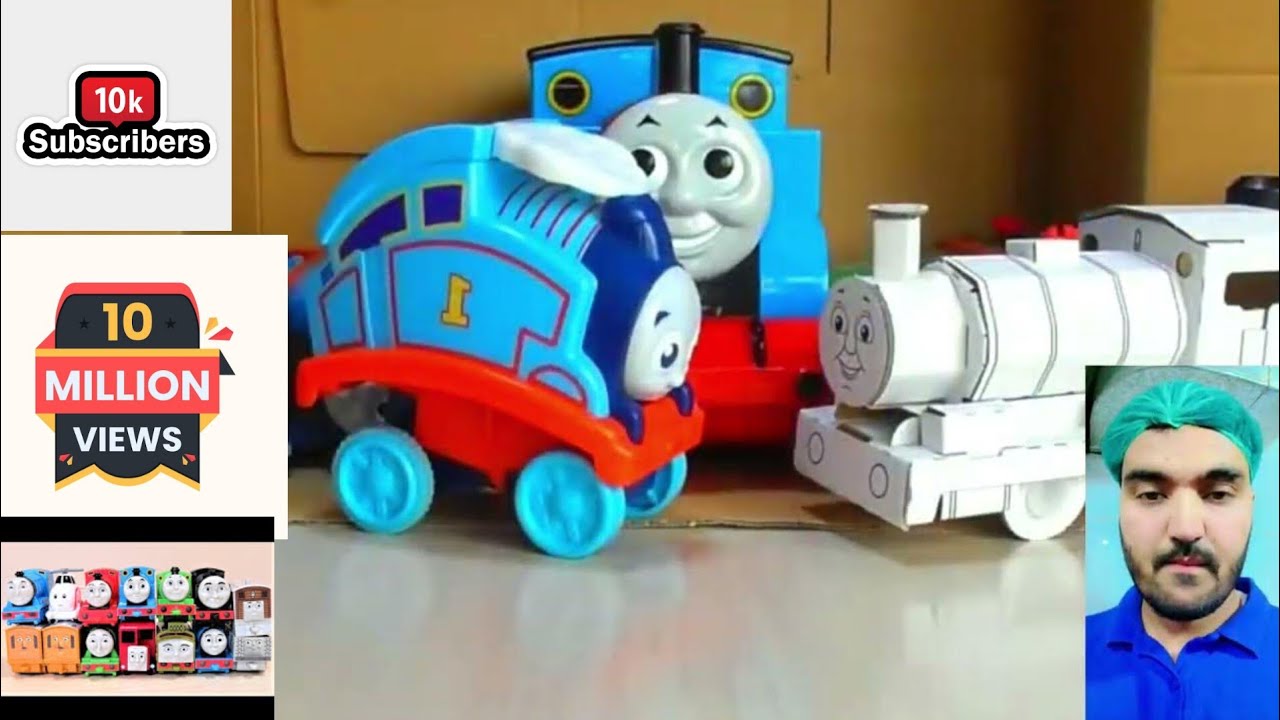 Children's favorite thomas the tank engine toy locomotives of various ...