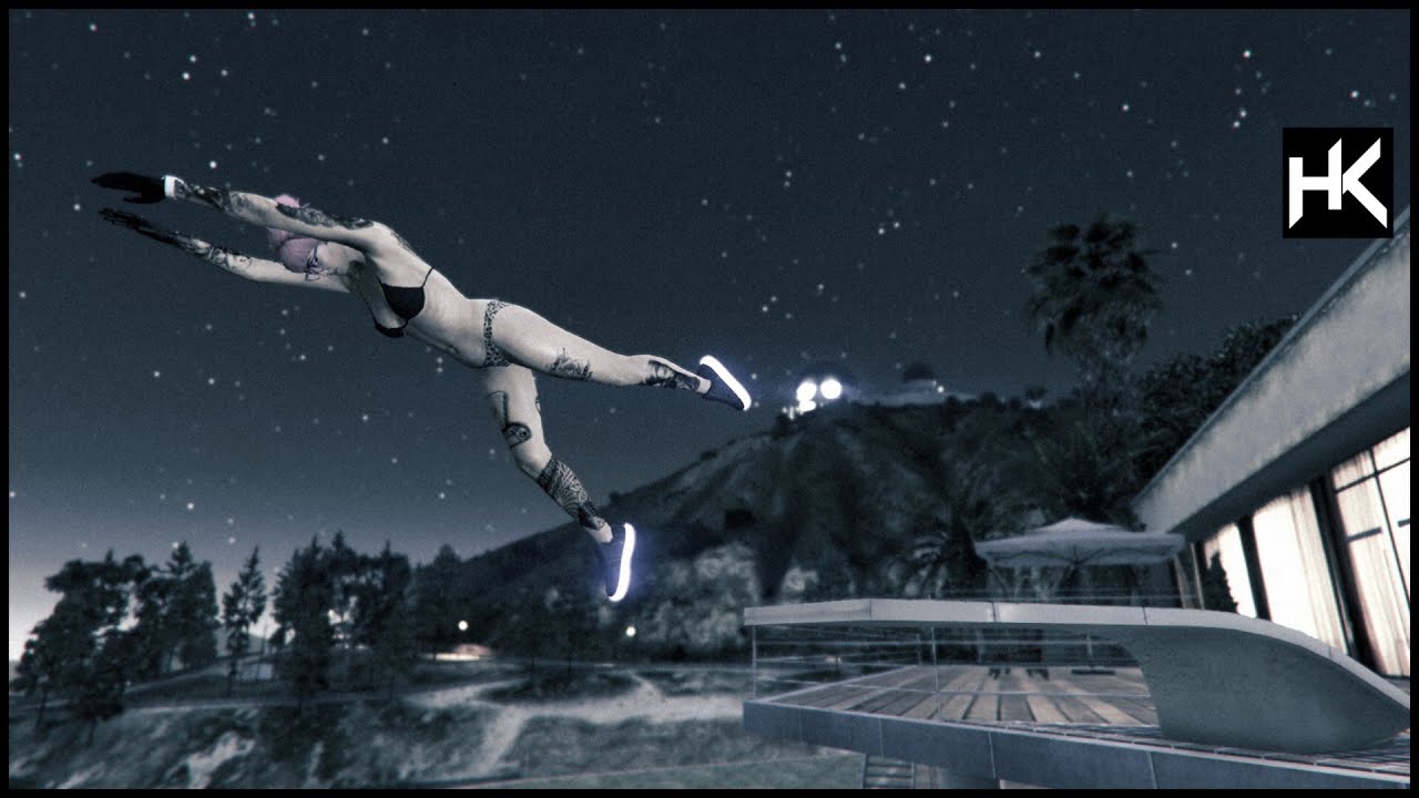 New olympic stunt: car slam high jump - YouTube