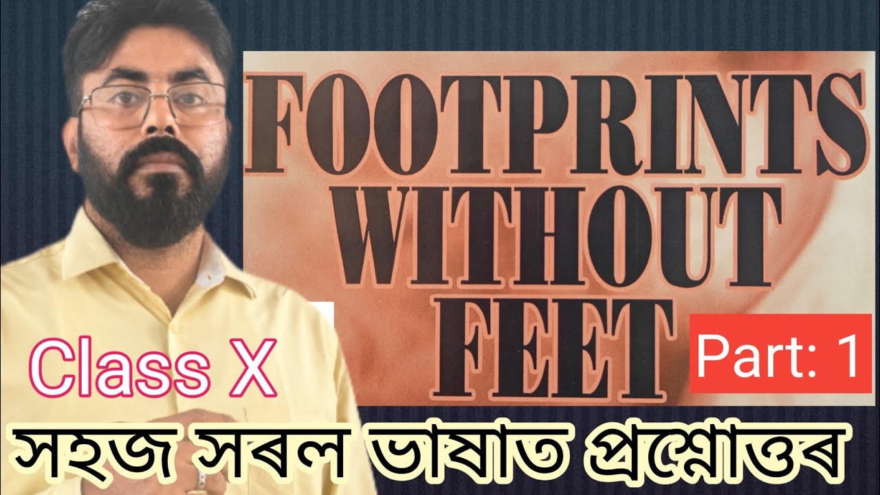 Footprints Without Feet Questions Answers//Class: X - YouTube