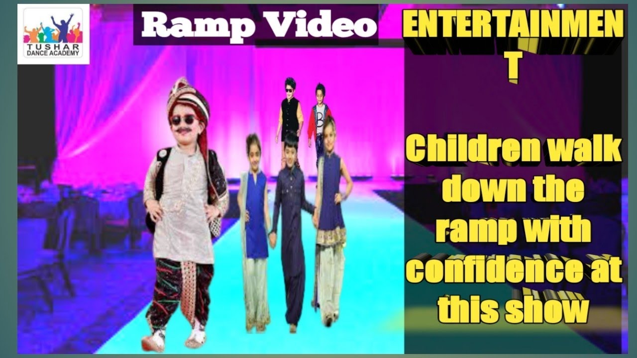 India Kids Fashion Week Ramp Walk/Cute Kids Rampwalk Kids Walk In ...