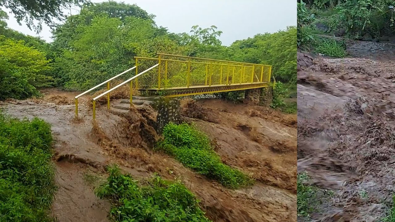 asi comenzó la creciente de el río el Naranjo más grande de 2022 - YouTube