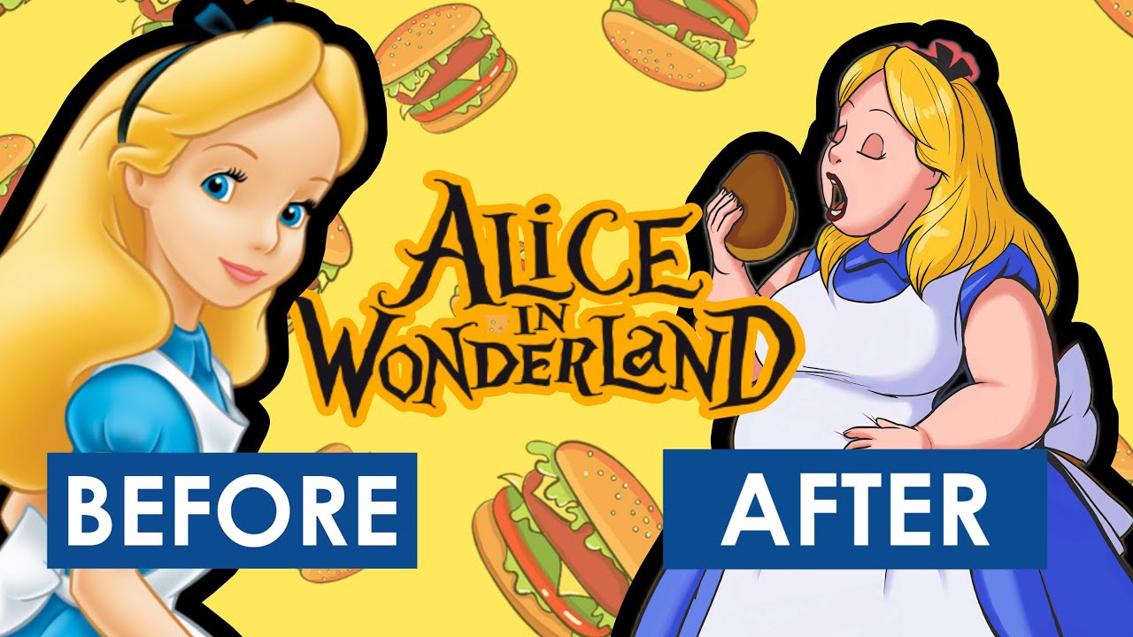 OMG!😱What’s wrong with HER?! ALICE ate Fast Food and Got Fat/funny ...