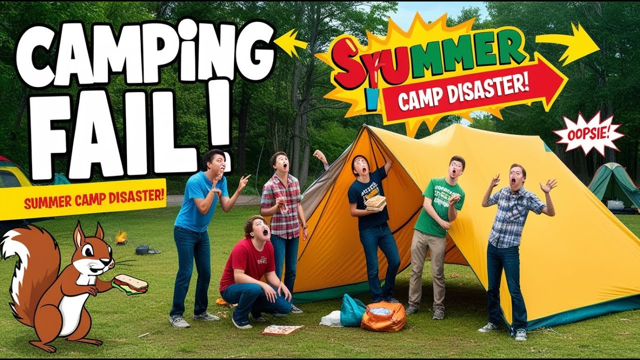 The Great Summer Camp Disaster: Our Tent Trouble and Squirrel Showdown ...