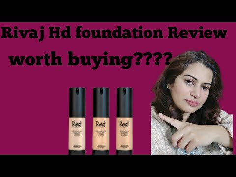 Rivaj Hd foundation,true Review,is it worth buying or not?finish mat ...