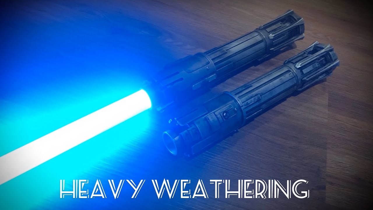 Phoenix Props "The Light" Ben Solo Lightsaber - Heavy Weathering (by ...