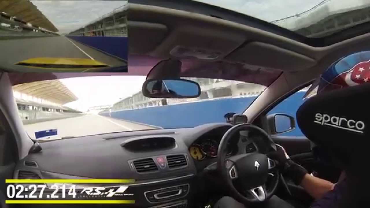 Renault Megane RS 250 Track Drive with Denis Lian - YouTube