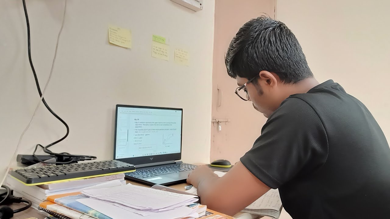 Study w me! 1 hour real-time #vlog #study - YouTube