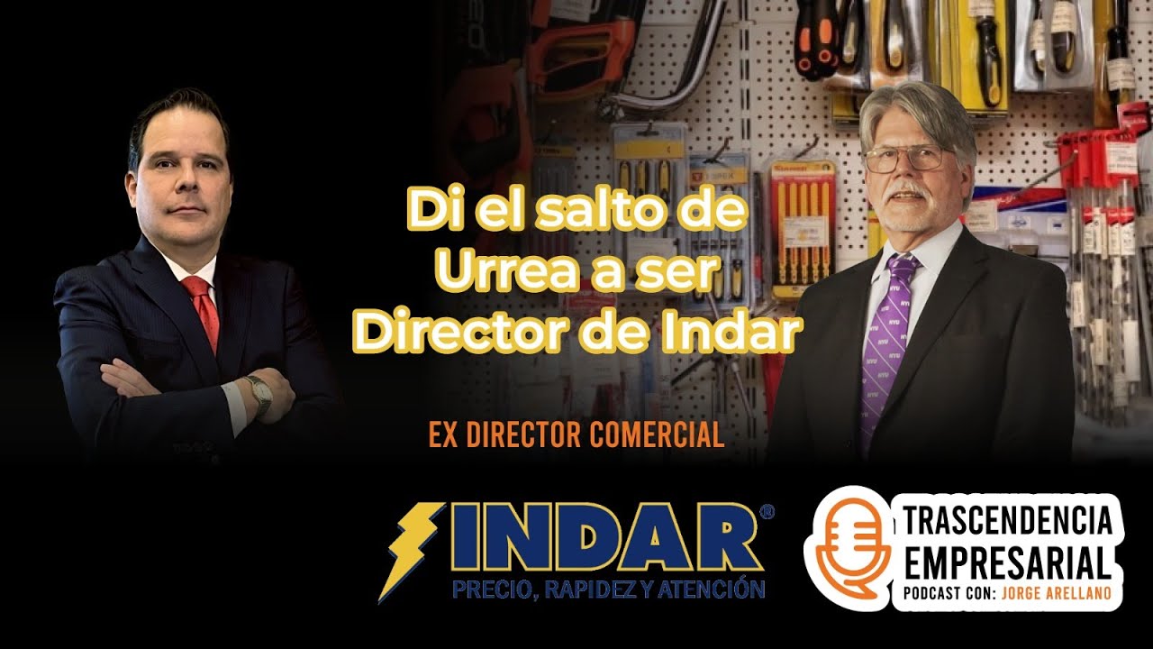 Di el salto de Urrea a ser Director de Indar. - YouTube