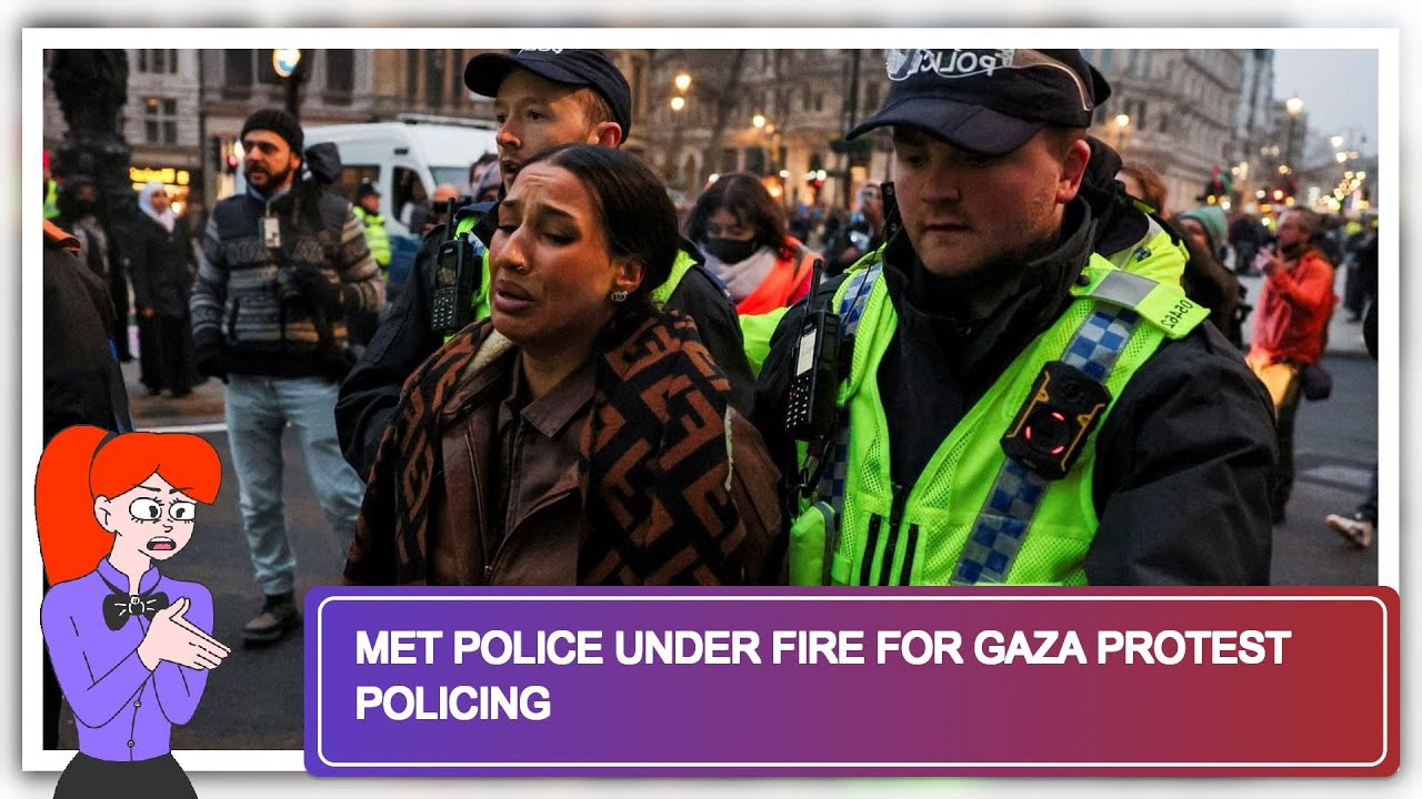 Met Police Under Fire for Gaza Protest Policing - YouTube
