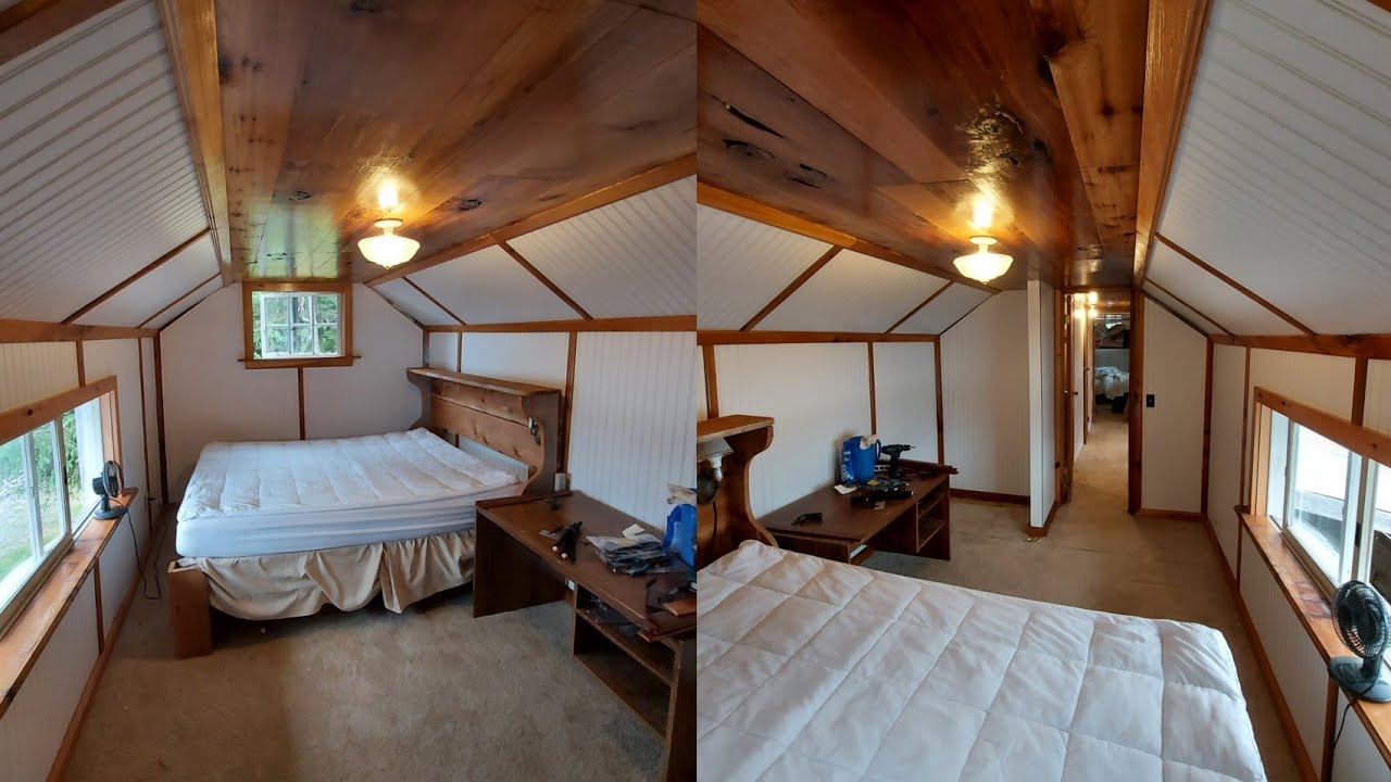 Beadboard & Cedar Trim Installation - YouTube