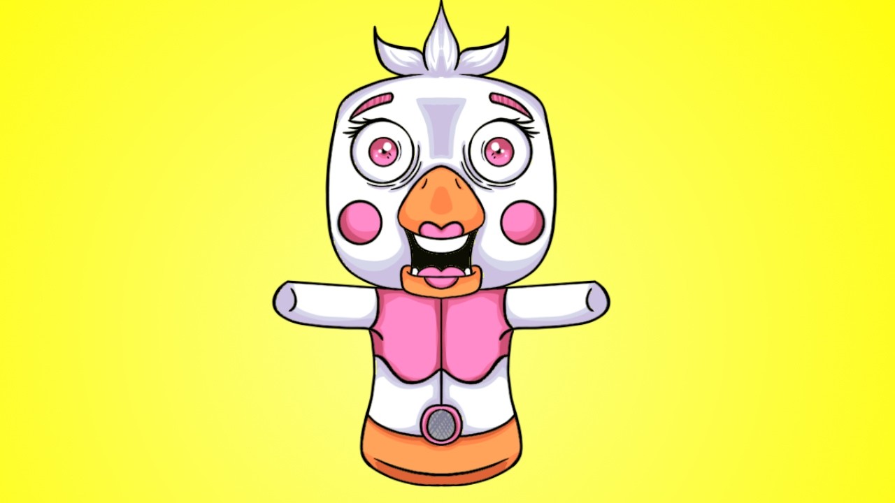 Funtime Chica Becomes A Hand Puppet In Minecraft FNAF - YouTube