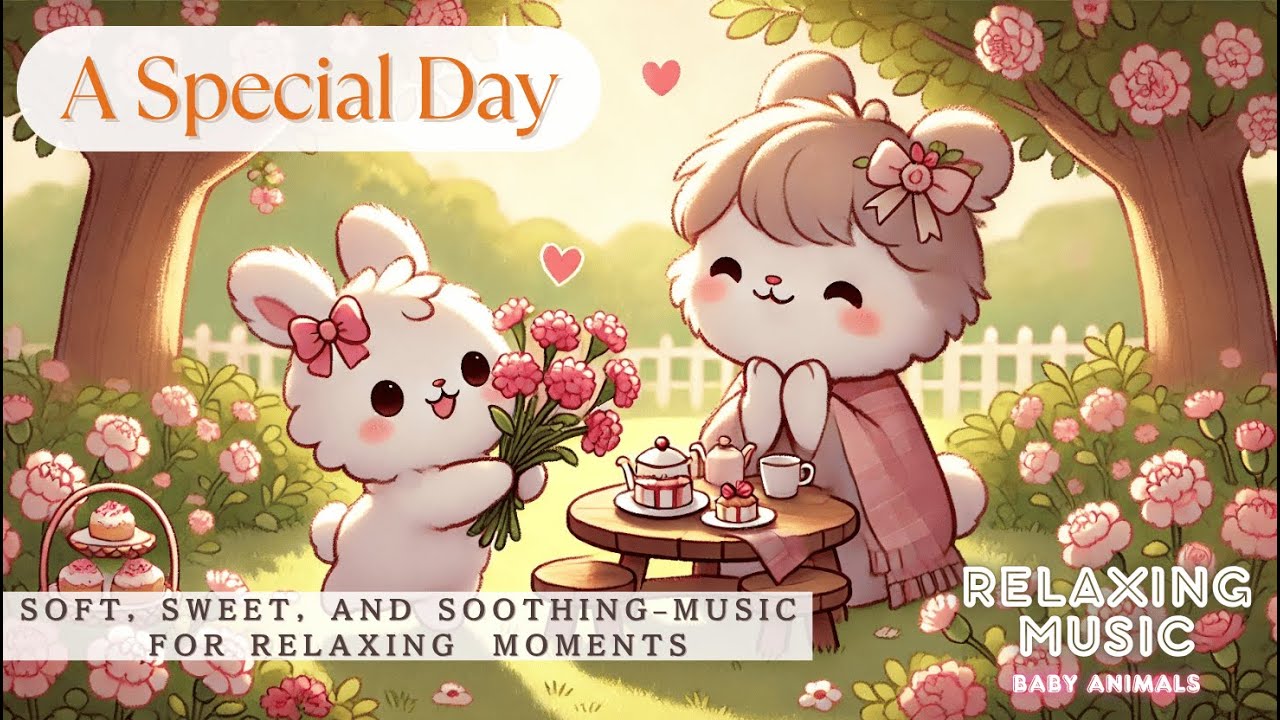 【A Special Day】Soft & Sweet Background Music for Relaxing Moments 🌸🐰🍰 ...